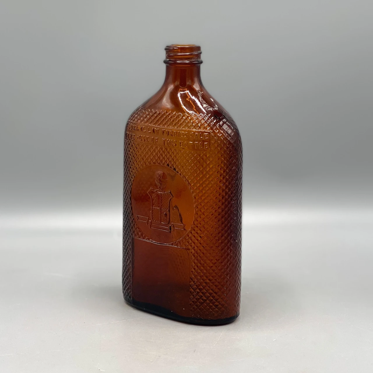 Antique Continental Distillery Whiskey Bottle - Ocean Springs Mercantile