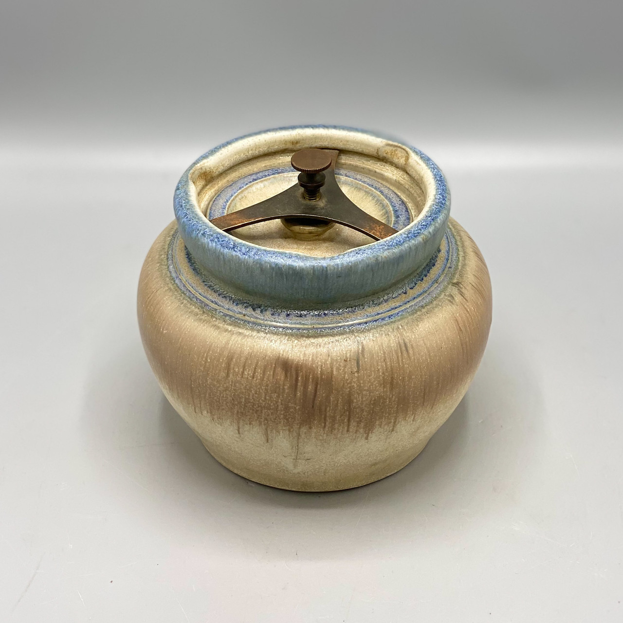 Vintage English Aonian Humidor Tobacco Jar - Ocean Springs Mercantile