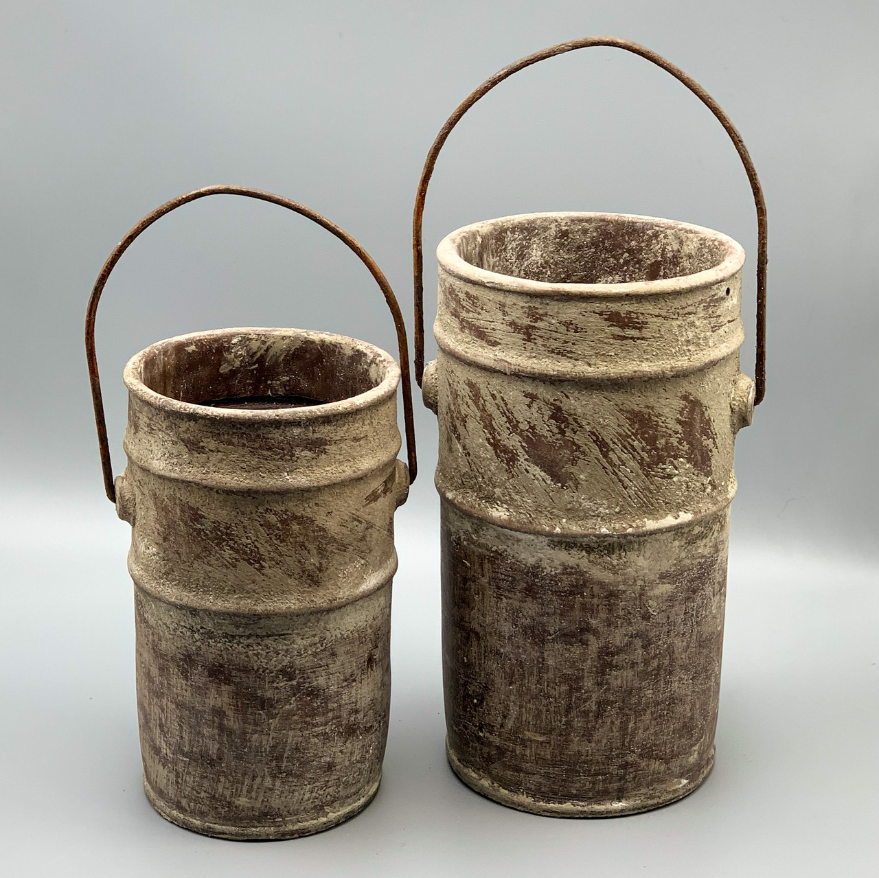 Cement Water Pail - Ocean Springs Mercantile