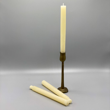 Unscented Powder Taper Candle, Cream (Individual) - Ocean Springs ...