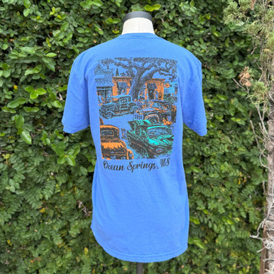 Short Sleeve Blue Stig Cars Tee - Ocean Springs Mercantile