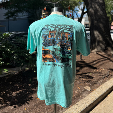 Chalky Mint Stig Cars Tee - Ocean Springs Mercantile