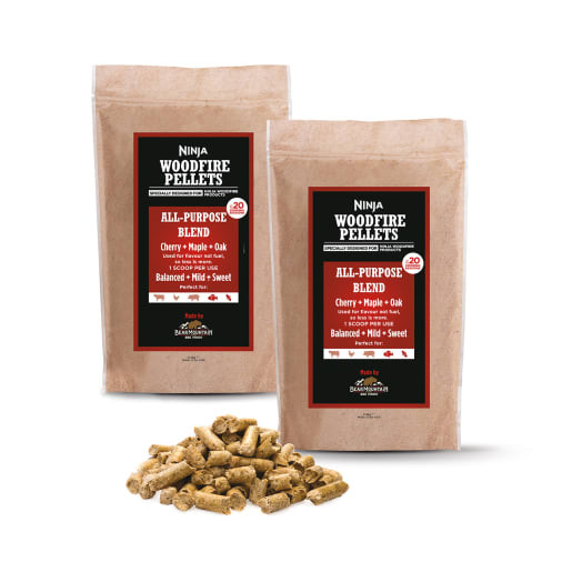 Ninja Woodfire Pellets All-Purpose Blend Twin Pack OG701UK