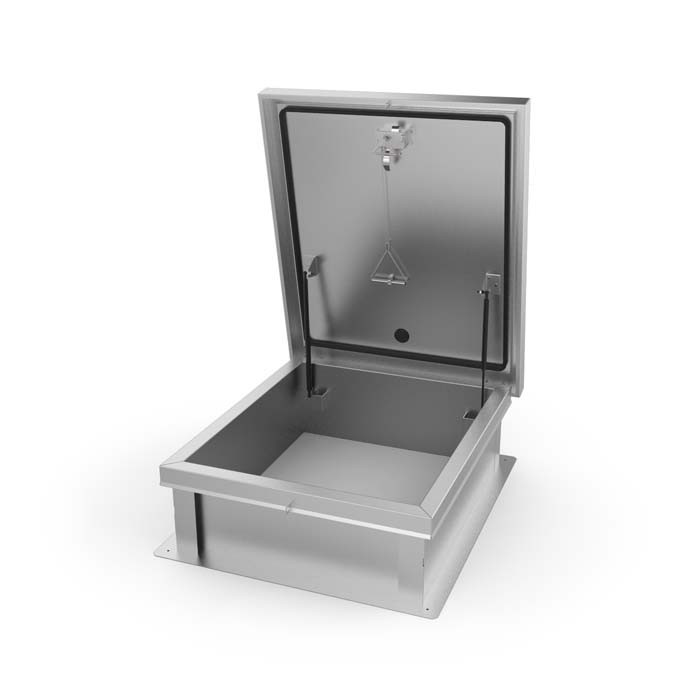 Roof Hatches - Galvanized Steel: Economical access solution