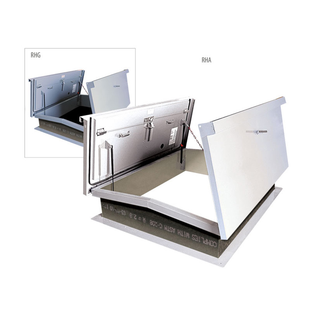 Double Equipment Hatch Galvanized 60"x60": Durable Access