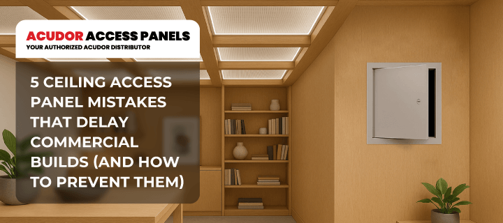 5 Ceiling Access Panel Mistakes That Delay Commercial Builds (And How ...