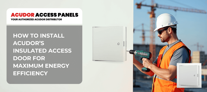How to Install Acudor’s Insulated Access Door for Maximum Energy ...