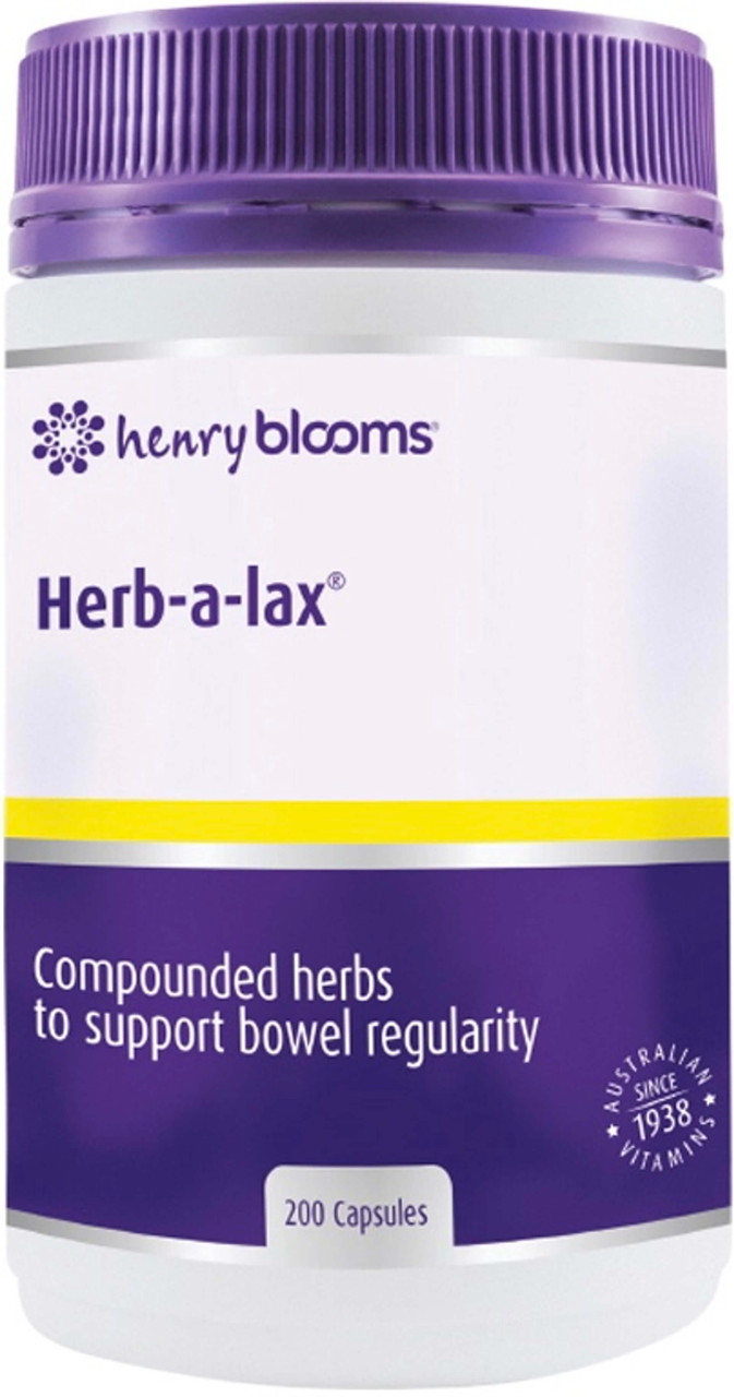 Blooms Herbalax 200 Caps - Holistic Health and Beauty Shop