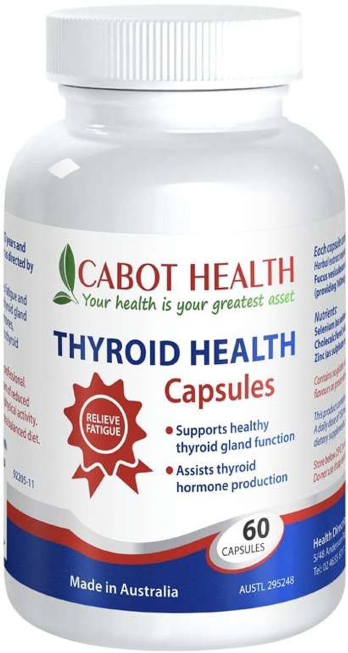 Dr Sandra Cabot Thyroid Health 60 Caps - Holistic Health and Beauty Shop
