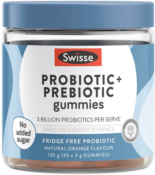 Swisse Ultiboost Probiotic & Prebiotic 45 Gummies - Holistic Health and ...