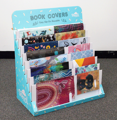 Book Cover Display Unit - Spencil Stockists