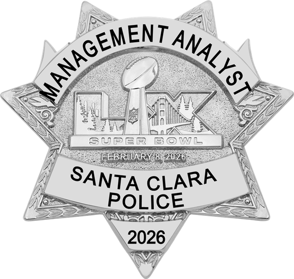 Santa Clara Police Department Silver Star