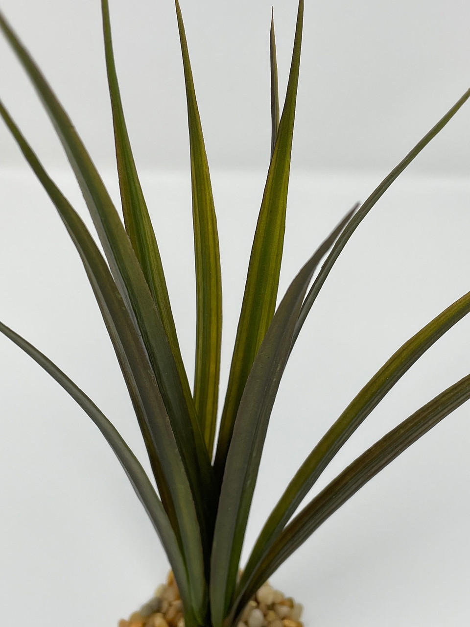 10" Small BROWN-Green Autumn Vanilla SWORD Grass Artificial plastic ...