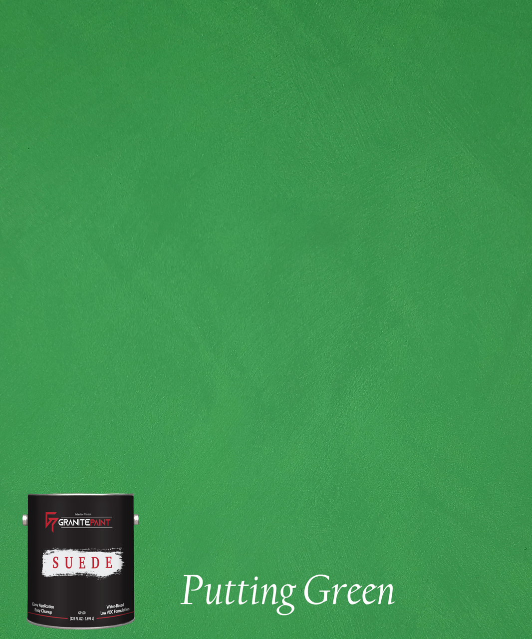 Granite Paint Suede - Putting Green