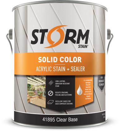 Storm Category 4 Solid Stain w/Enduradeck