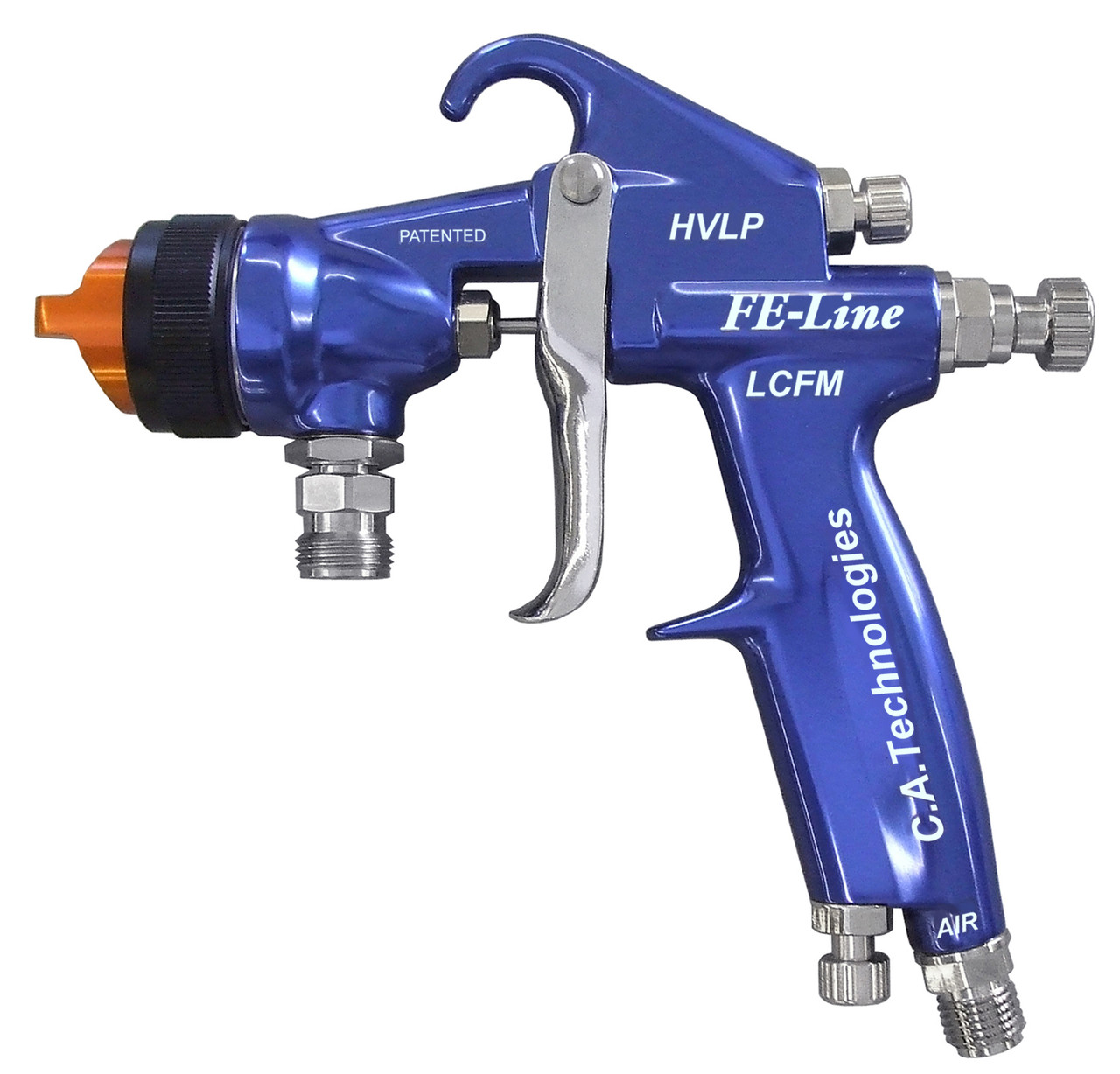 CA Tech FE-Line Spray Gun | 1.6mm Nozzle & 1093 Air Cap for Medium Coatings