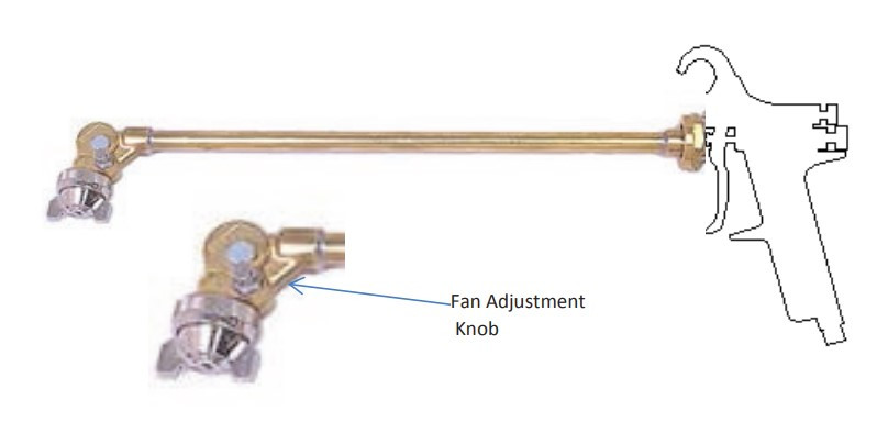 36" EB Style Extension | Binks 95A and 96AR (52-4094VT)