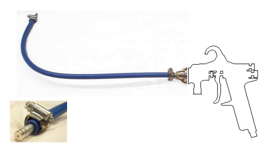 Conventional Extension | Binks Spray Guns (52-2410)