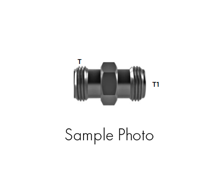 Hosco Straight 1/4" NPS(M) x 3/8" BSP(M)