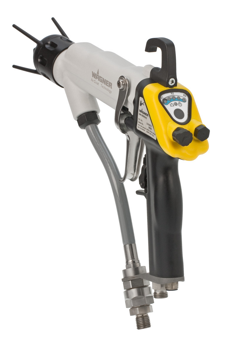 Wagner Electrostatic Spray Gun - GM 5000 EAC - High Pressure AirCoat ...