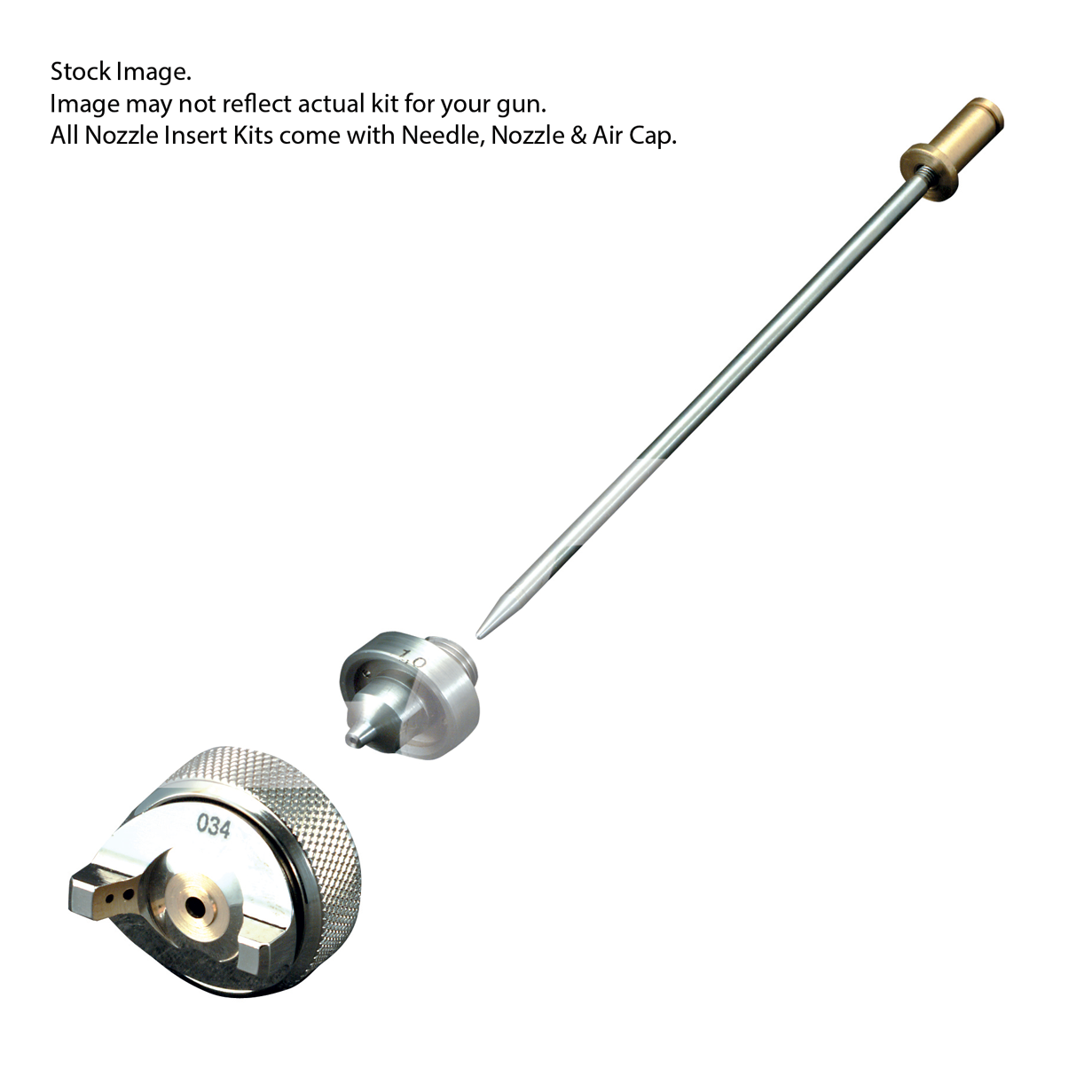 V1500151083 | NOZZLE INSERT KIT, PILOT I, 0.8MM | Walther Pilot