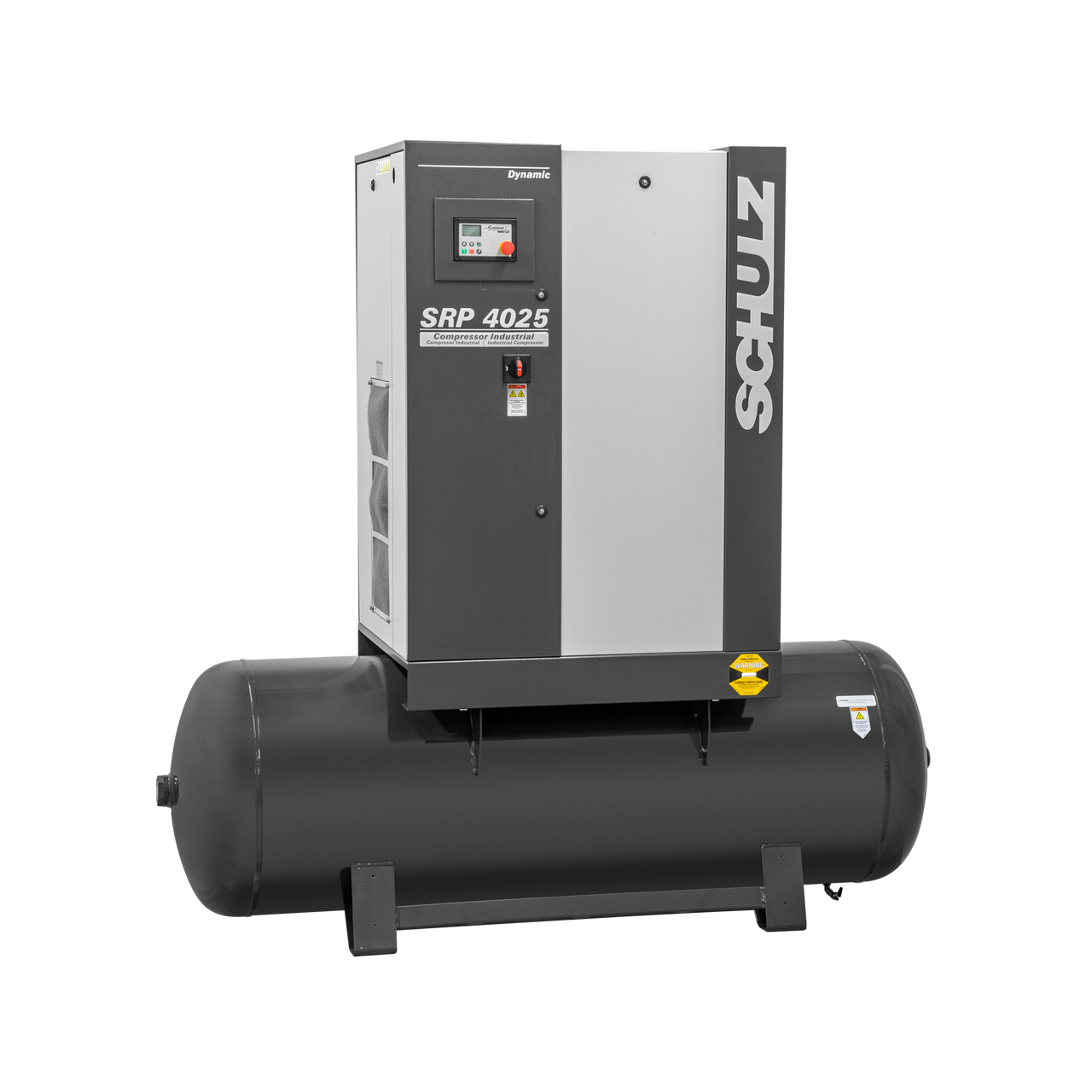 Schulz 25 HP Rotary Screw Air Compressor | 92 CFM 460V