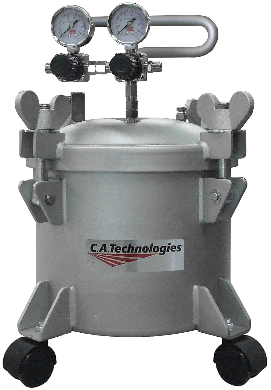 51-202 | 2.5 GALLON PRESSURE TANK DOUBLE REGULATOR | C. A. Technologies