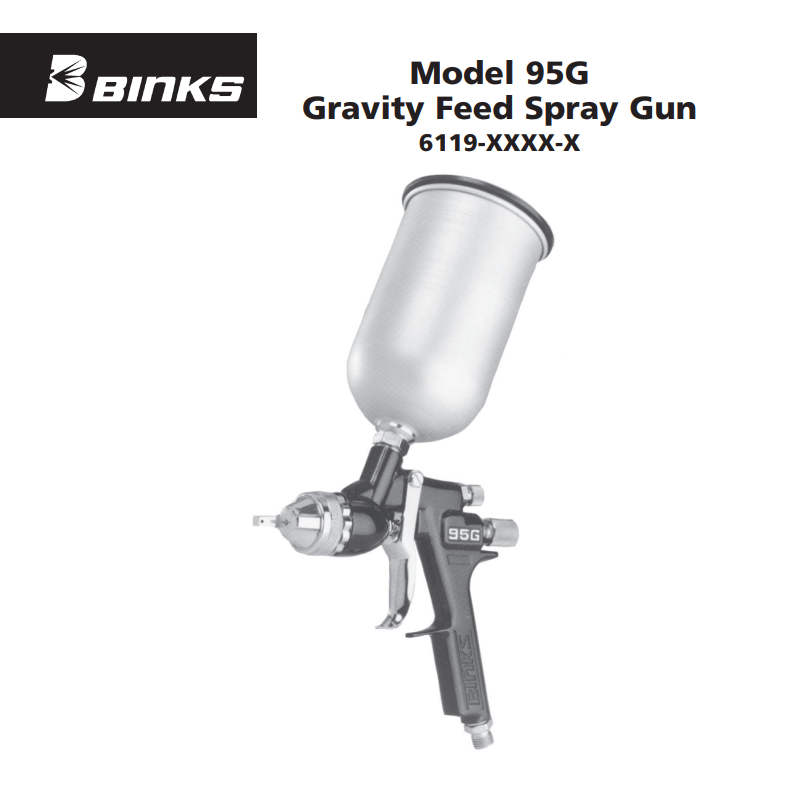Binks Spray Equipment Spare Parts & Manual Index