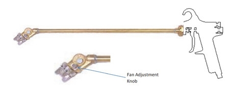 72" EN Style Extension | Binks 2100, 2001 and 2101 (52-704VT)