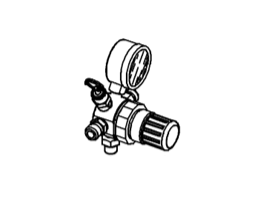 Regulator for Binks 2 Quart Press Container