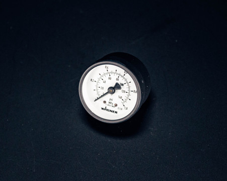 Manometer with Regulator 0-10 bar G1/8