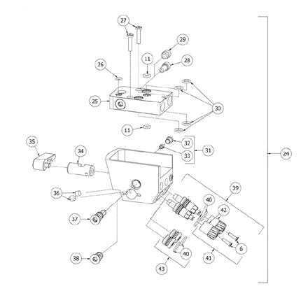 DVX Automatic BSP Standard Manifold Assembly