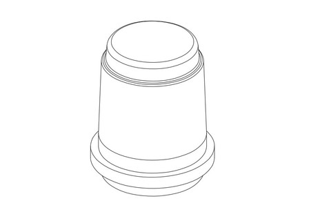 Cup | Wagner Zip 52 Finishing (F992.07)