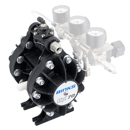 DX70R-FF | Binks DX70 Diaphragm Pump - Female Inlet/Outlet | Binks