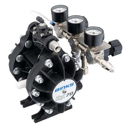 DX70R-FF-3 | Binks DX70 Diaphragm Pump - Female Inlet/Outlet, Air ...