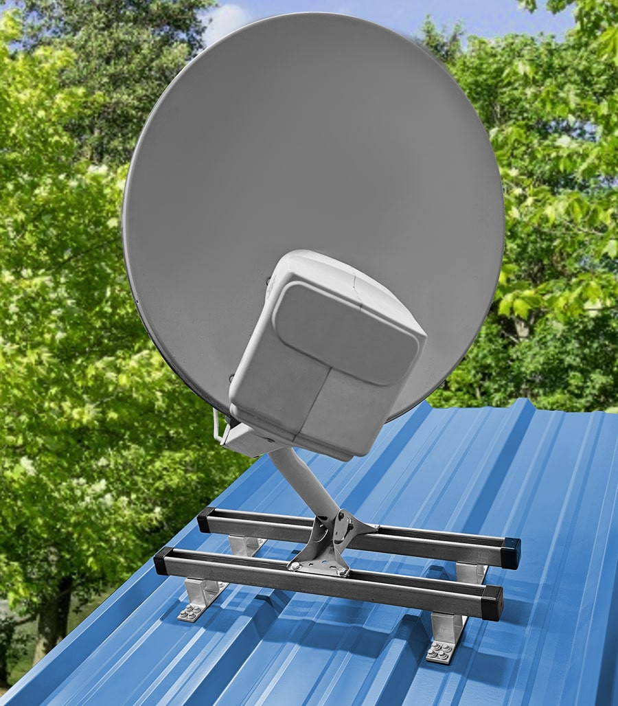 SataMount™ Screw Down Satellite Dish Mount (Starlink Compatible ...