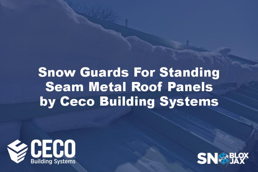 Snow Guards For Standing Seam Metal Roof Panels by Ceco Building ...