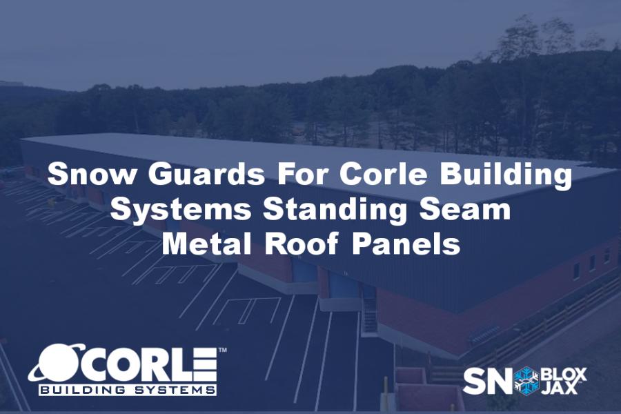 Snow Guards For Corle Building Systems Standing Seam Metal Roof Panels ...