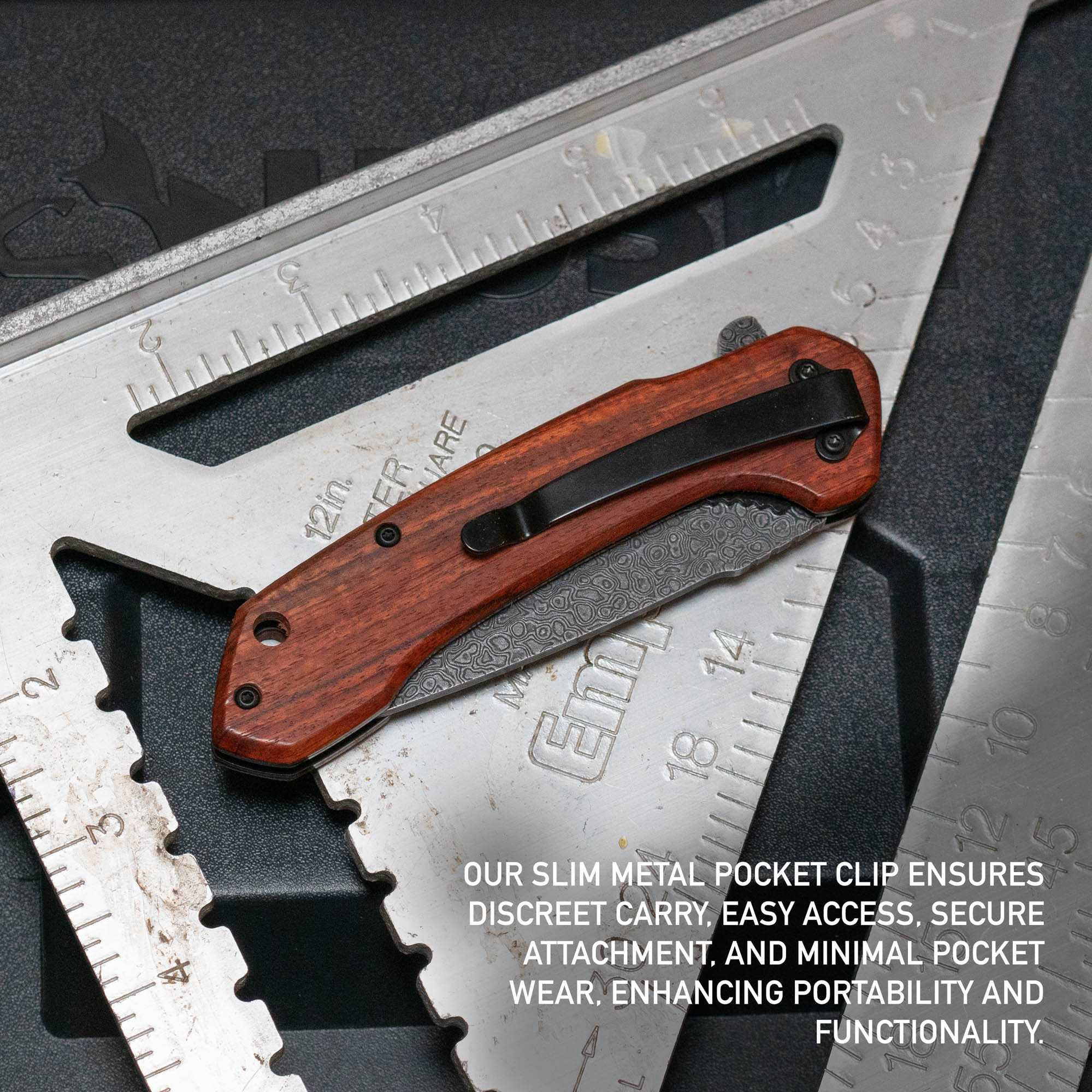 Urban Ranger 3.74" D2 Drop Point Blade Pocket Knife