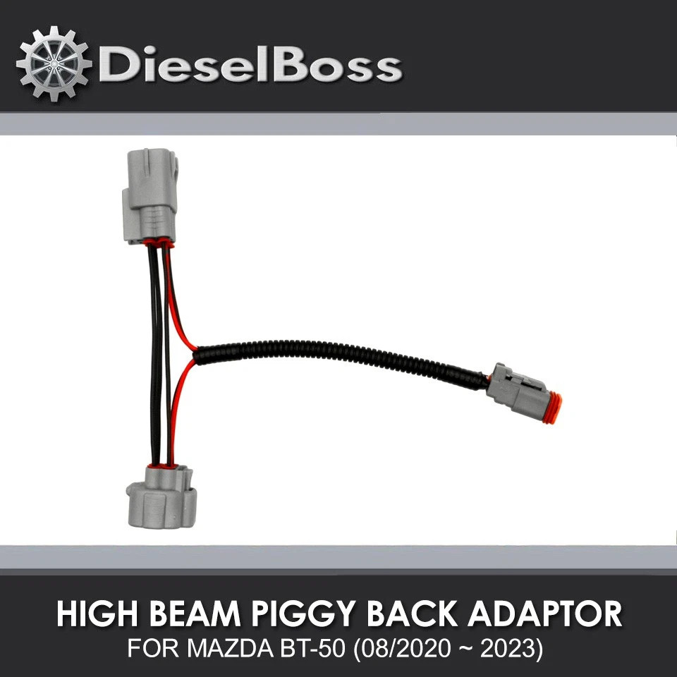 High Beam Piggy Back Adapter For Mazda BT-50 08/2020 ~ 2023 - Diesel Boss