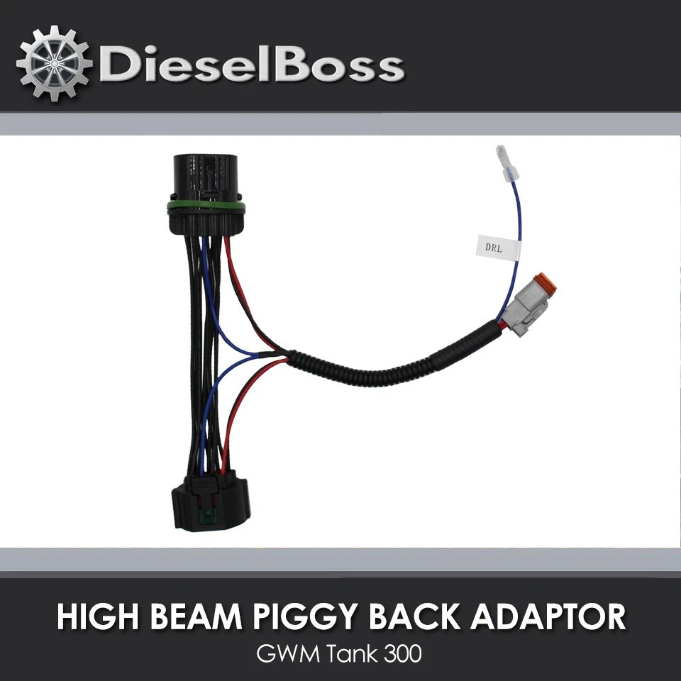 High Beam Piggy Back Adapter For Great Wall GWM Tank 300 - Diesel Boss