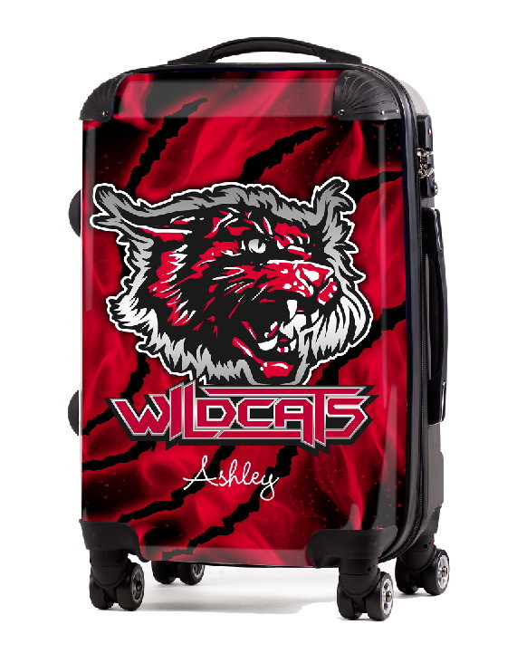 Germany Wildcats Custom Cheer Luggage | 20" Carry-On | CheerLuggage