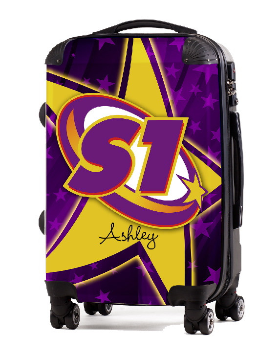 Step One All Stars Custom Cheer Luggage | 20" Carry-On | CheerLuggage