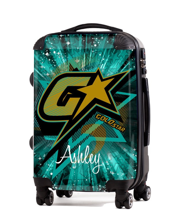 Custom Luggage | Brandon All-Stars Luggage- 20" Custom Luggage
