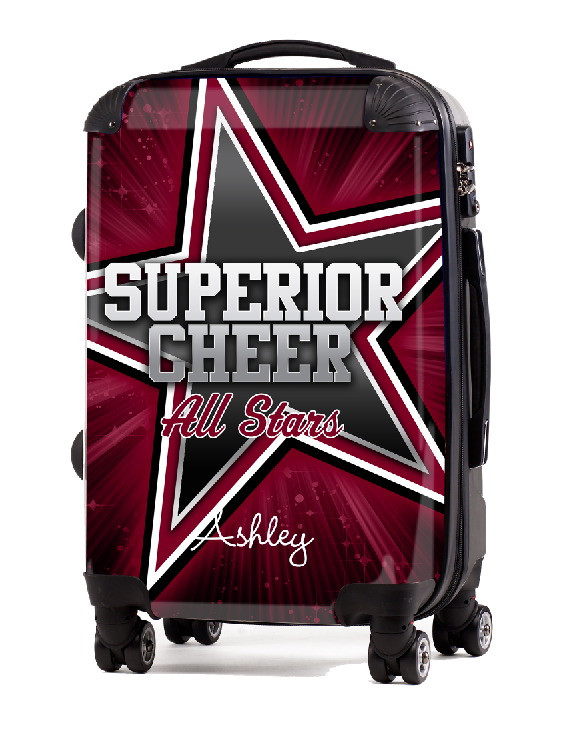 Bay State All Stars Cheer 20" Carry-On Luggage - Cheer Luggage