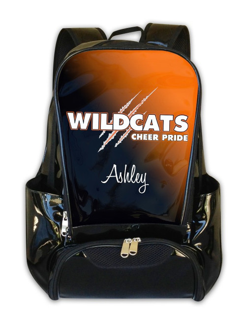 Customized and Personalized Wildcats Cheer Backpack