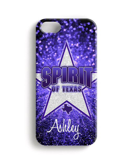 Customized and Personalized Spirit of Texas Texas iPhone Cases