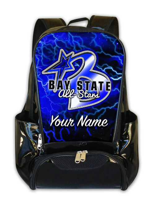 Customized and Personalized Bay State All Stars Cheer Backpack