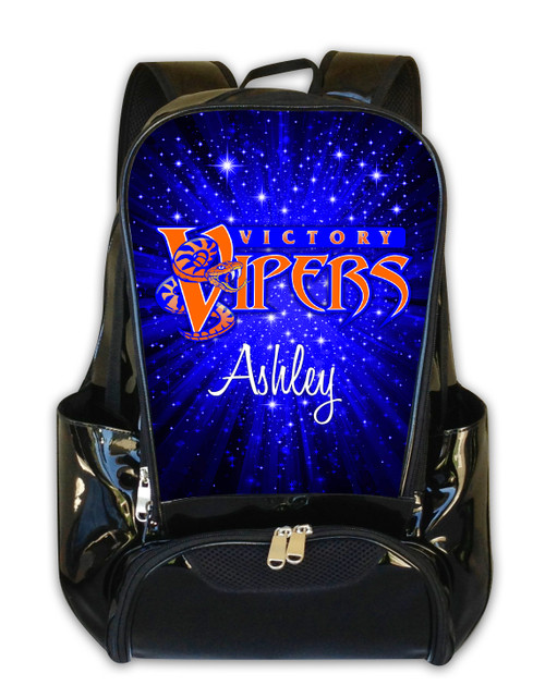 Customized and Personalized Victory Vipers Cheer Backpack