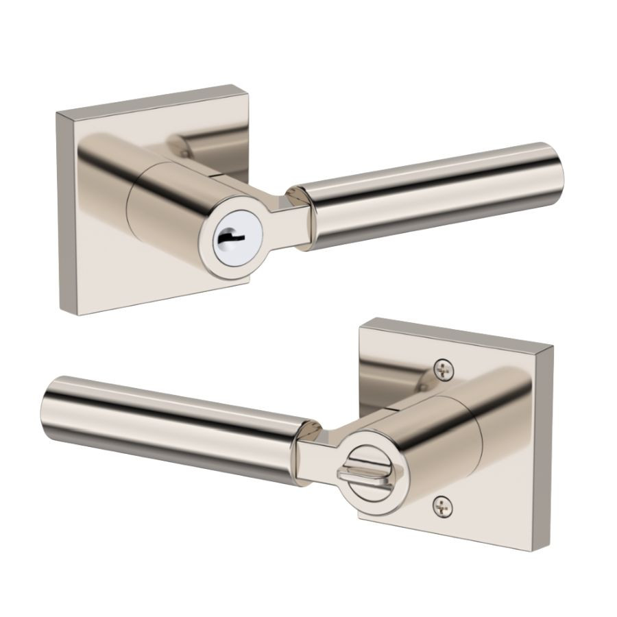 Baldwin Reserve Lake Forest Keyed Entry Lever Set